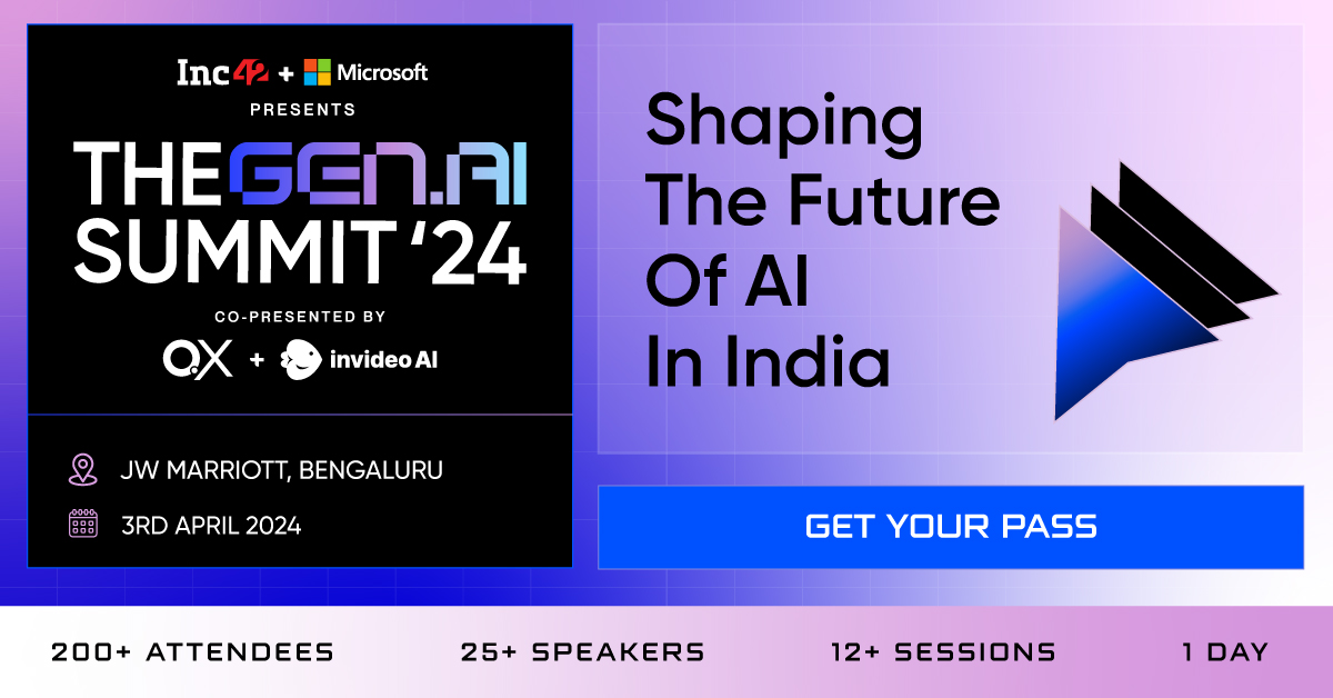 The GenAI Summit 2024 - Shaping The Future Of AI In India